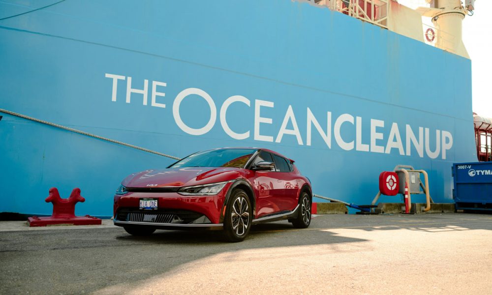 Kia to use plastic material from 55-ton haul in B.C. in new EV models ...