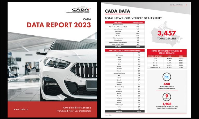 CADA releases newest Data Report - Canadian Auto Dealer